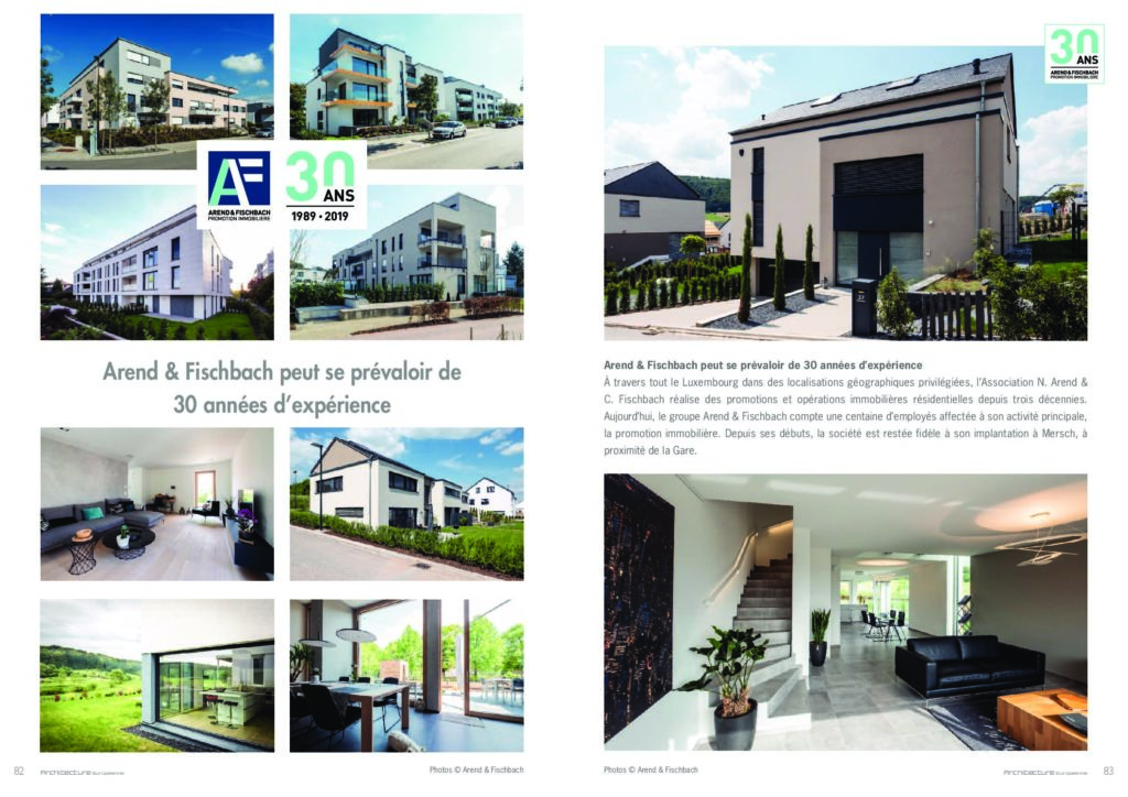 Presse - Arend & Fischbach - Promoteur Immobilier à Luxembourg